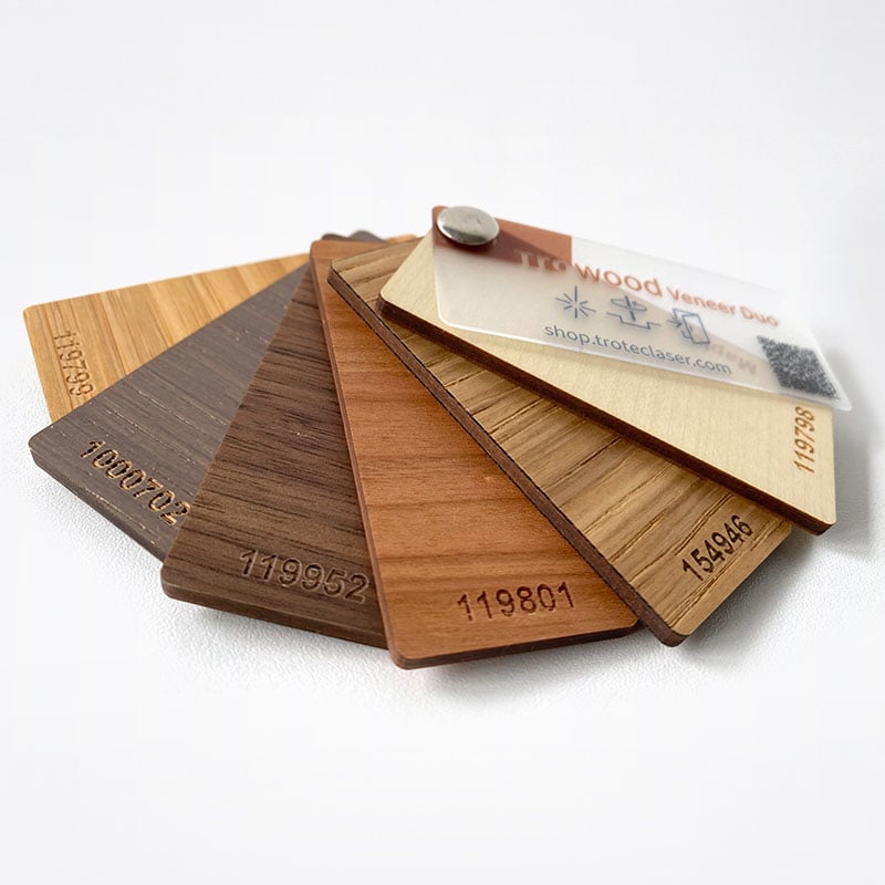Color Fan MDF Veneer | Trotec