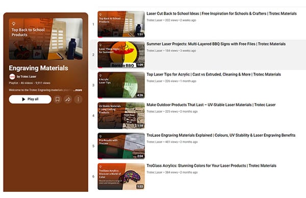 Free guides, tips & videos | Shop laserable materials