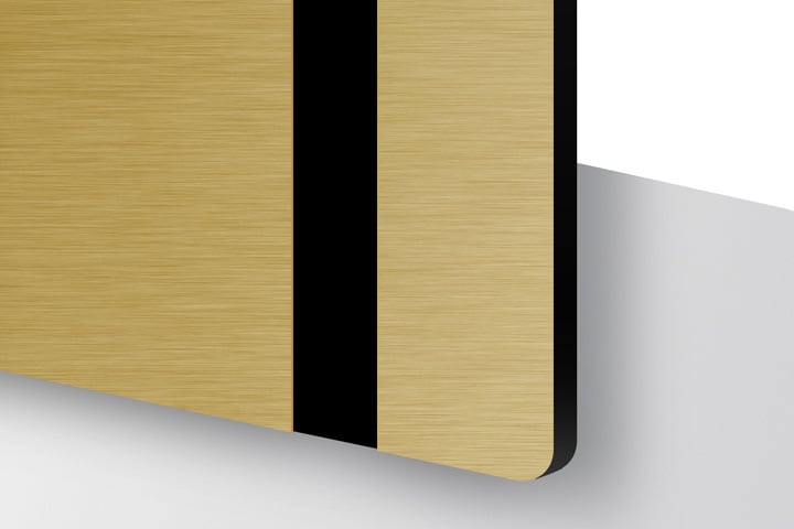 TroLase Metallic Brushed Gold/Black LMT734-20x | Trotec