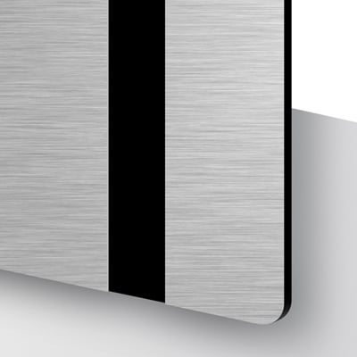 Two-layer engraving plastic with a black core. Thin, flexible, and ...