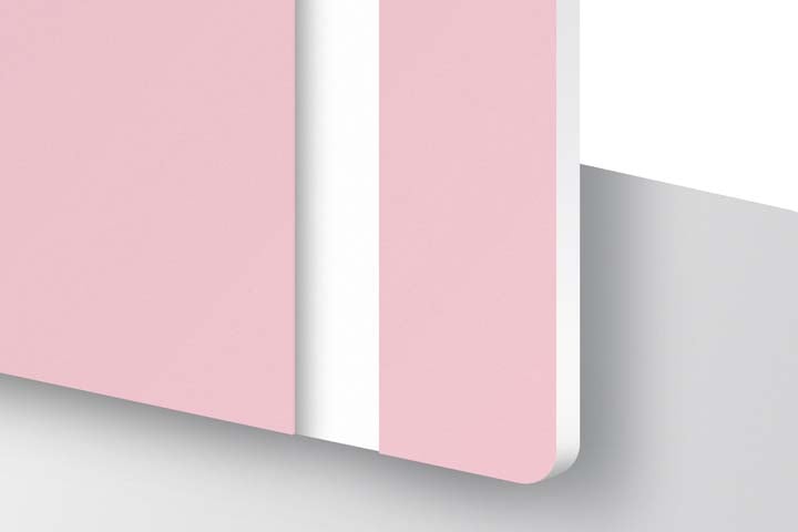 TroLase Blush Pink/White L672-20x | Trotec