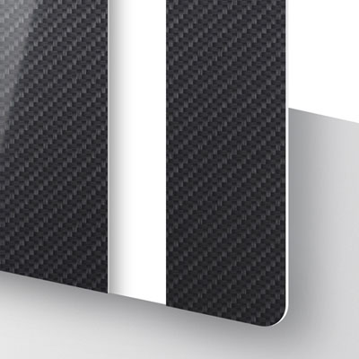 TroLase Foil carbon/white 0.2mm | Trotec