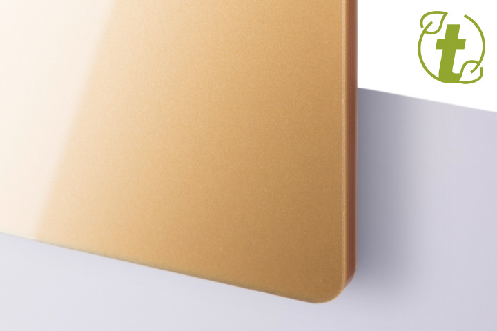 TroGlass Color Gloss Metallic Gold | Trotec