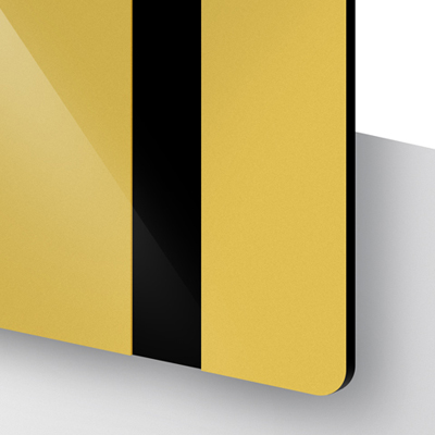 TroLase Thins Brushed Gold/Black LT734-20x | Trotec