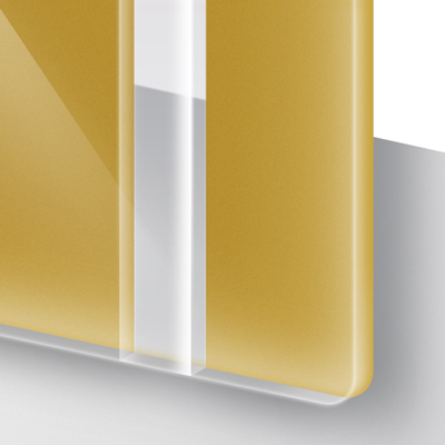 TroLase Reverse LR710-206 Gloss Clear/Gold 1,6mm | Trotec
