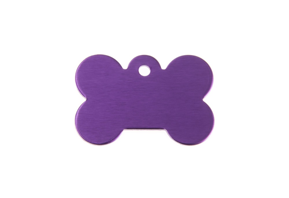 Aluminum Tags Dog Bone Small | Trotec