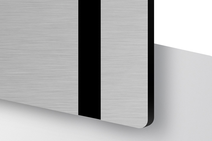 TroLase Metallic Brushed Silver/Black LMT334-20x | Trotec