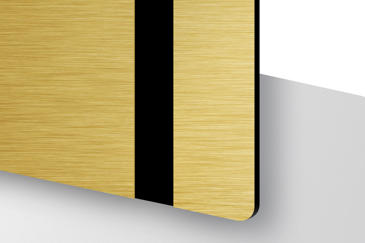 TroLase Thins Brushed Gold/Black LT734-20x | Trotec