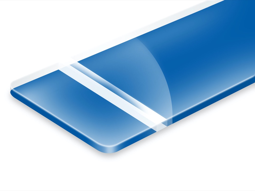 TroPly HiGloss Reverse Clear/White PHR200-20x | Trotec